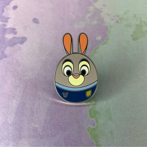 Disney | Accessories | Judy Hopps Egg Zootopia Hidden Disney Pin | Poshmark